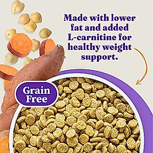 Halo Purely for Pets Holistic Dog Food, Complete Digestive Health Grain Free Cage-Free Turkey and Sweet Potato Recipe, Healthy Weight Support, Dry Dog Food Bag, Adult Formula, 3.5-lb Bag