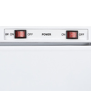 ForPro Professional Collection Premium Compact Hot Towel Warmer, Large 18L Capacity, Stainless Steel Rack, White