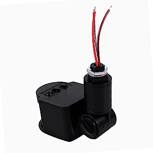 Motion Sensor Detector Switch, 90~250V 180 Degree Wall Mount Infrared PIR Motion Sensor Detector Infrared Switch for Outdoor Indoor (Black)