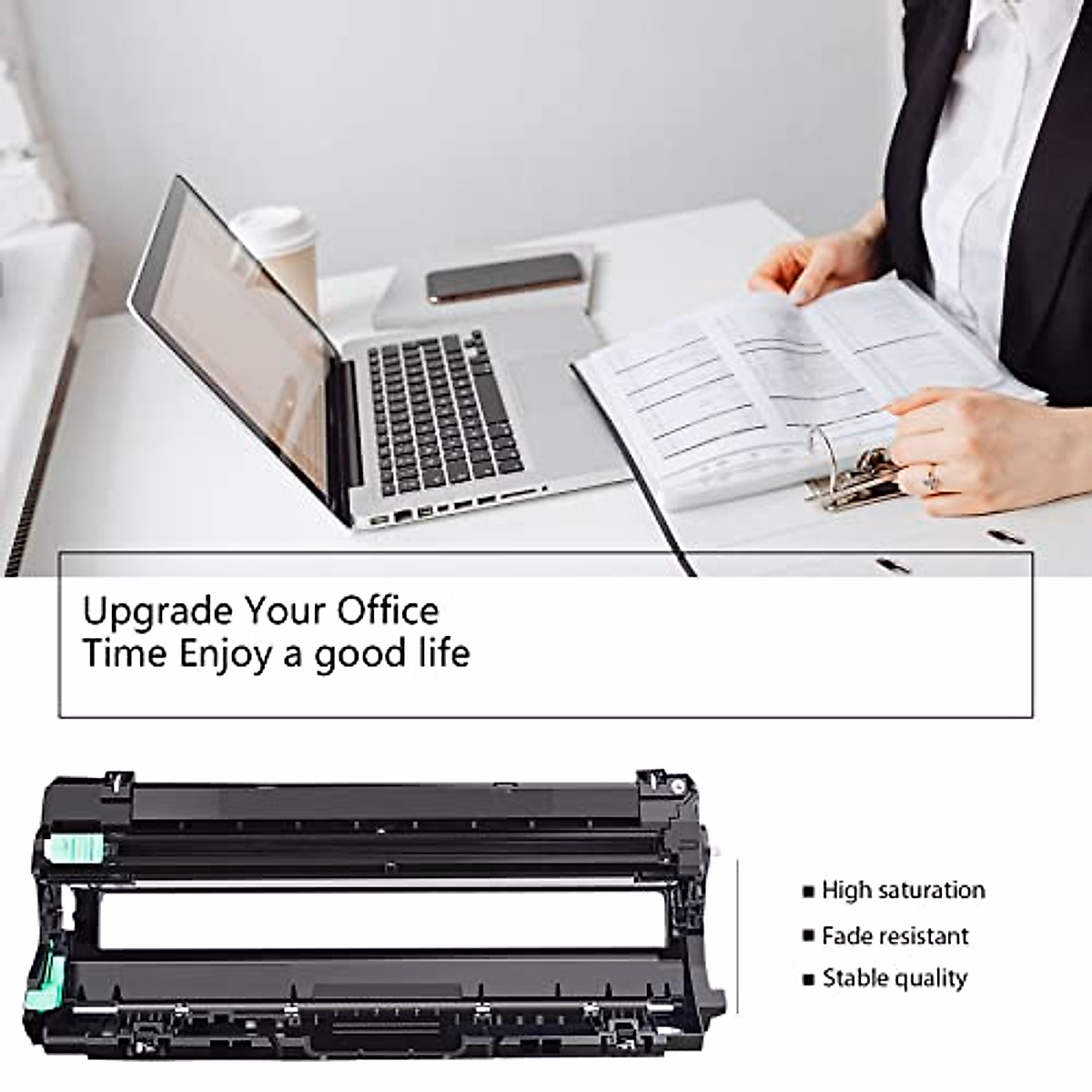 UOTYUE DR221CL Drum Compatible DR-221CL DR221CL Drum Unit Replacement for Brother MFC-9130CW 9140CDN 9330CDW HL-3140CW 3150CDN 3170CDW 3180CDW DCP-9015CDW 9020CDN Printer (2Bk, 1C, 1M, 1Y, 5Pack)