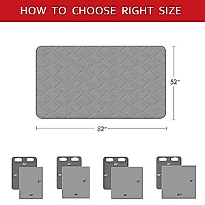 Waterproof Blanket Dog Bed Cover with Non-Skid Bottom, Couch Cover for Dogs, Mattress Protector Furniture Protector, Bed Couch Sofa(52" X 82") Grey