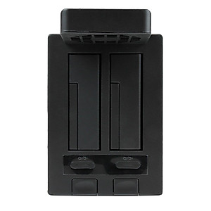 StarTech.com USB 3.0 Dual SATA Hard Drive Docking Station with Fast Charge Hub UASP and Fan, Black/Silver (SDOCK2U33HFB)