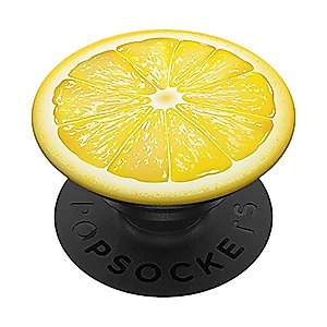 Lemon Pop Socket for Phone Cute PopSockets Yellow Lemon PopSockets Swappable PopGrip