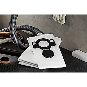 Bosch Accessories 2605411229 filter fabric bags for GAS 20 L SFC, GAS 15 L, 1200 L GAS, pack of 5, White