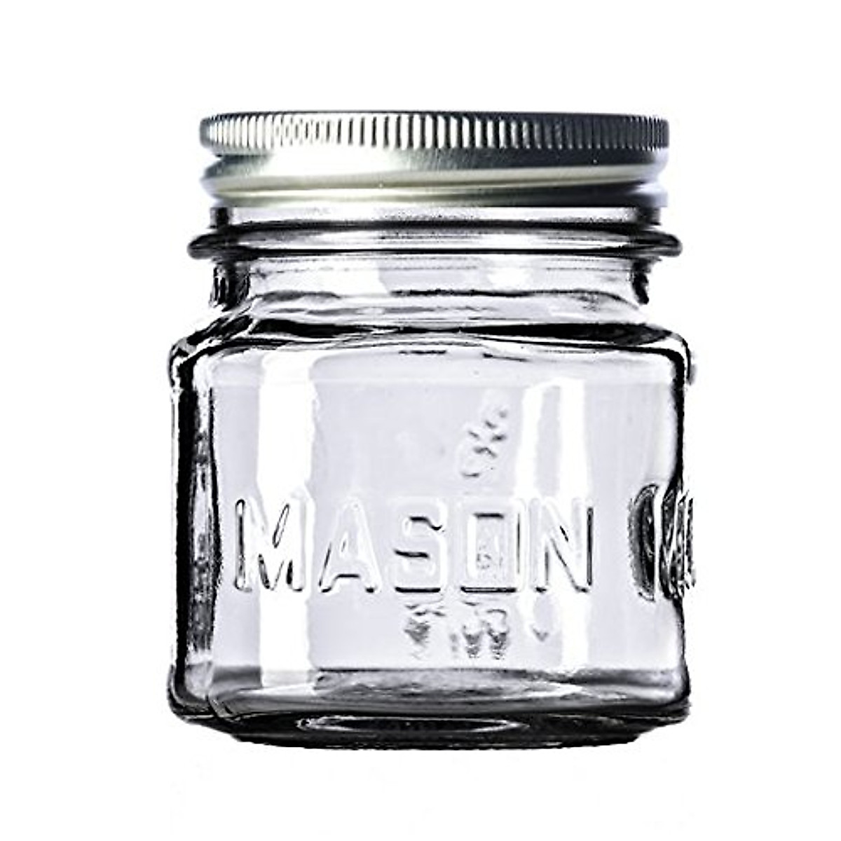 8 oz Mason Jars with 1 piece lids (12-Count) Food-Grade Safe, Versatile