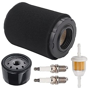 796031 Air Filter with Pre Filter 797704 594201 591334 for JD D100 D105 D110 D130 Z225 Z235 Z255 X124 MIU13038, MIU13963 Tune Up Kit, KLI002