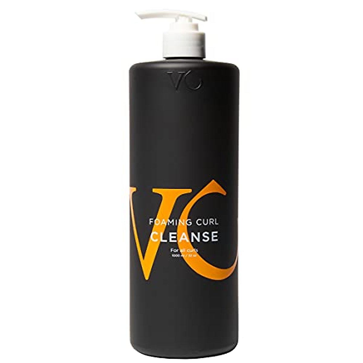 VICIOUS CURL Foaming Curl Cleanse – Clarifying Shampoo for All Curly Hair Types – Curl Enhancing, Moisturizing, Hydrating Frizz-Free, Enhanced Bounce – Sulfate; Paraben and Silicone Free, 32 Fl Oz