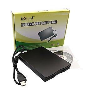 Syba USB Portable 3.5" Floppy Disk Drive, Plug and Play No Drivers Needed, Windows 2000/XP/Vista/7/8/10 Mac OSX Linux (External) NEC Chipset SY-USB-FDD