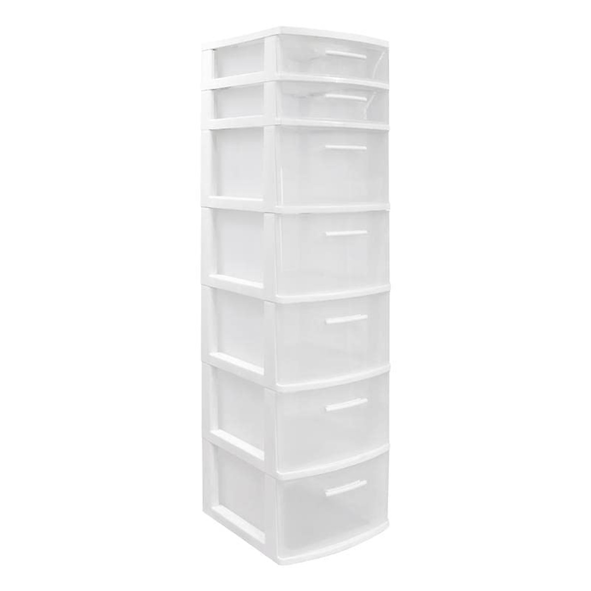 MQ Eclypse 7-Drawer Plastic Storage Unit in White