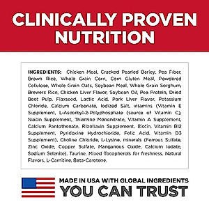 Hill's Science Diet Dry Dog Food, Adult, Light, Small Paws, Chicken Meal & Barley Recipe, 15.5 lb. Bag