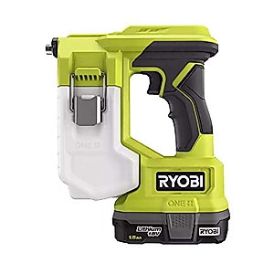 Ryobi One 18V Cordless Handheld Sprayer Kit with (1) 1.5 Ah Battery and Charger