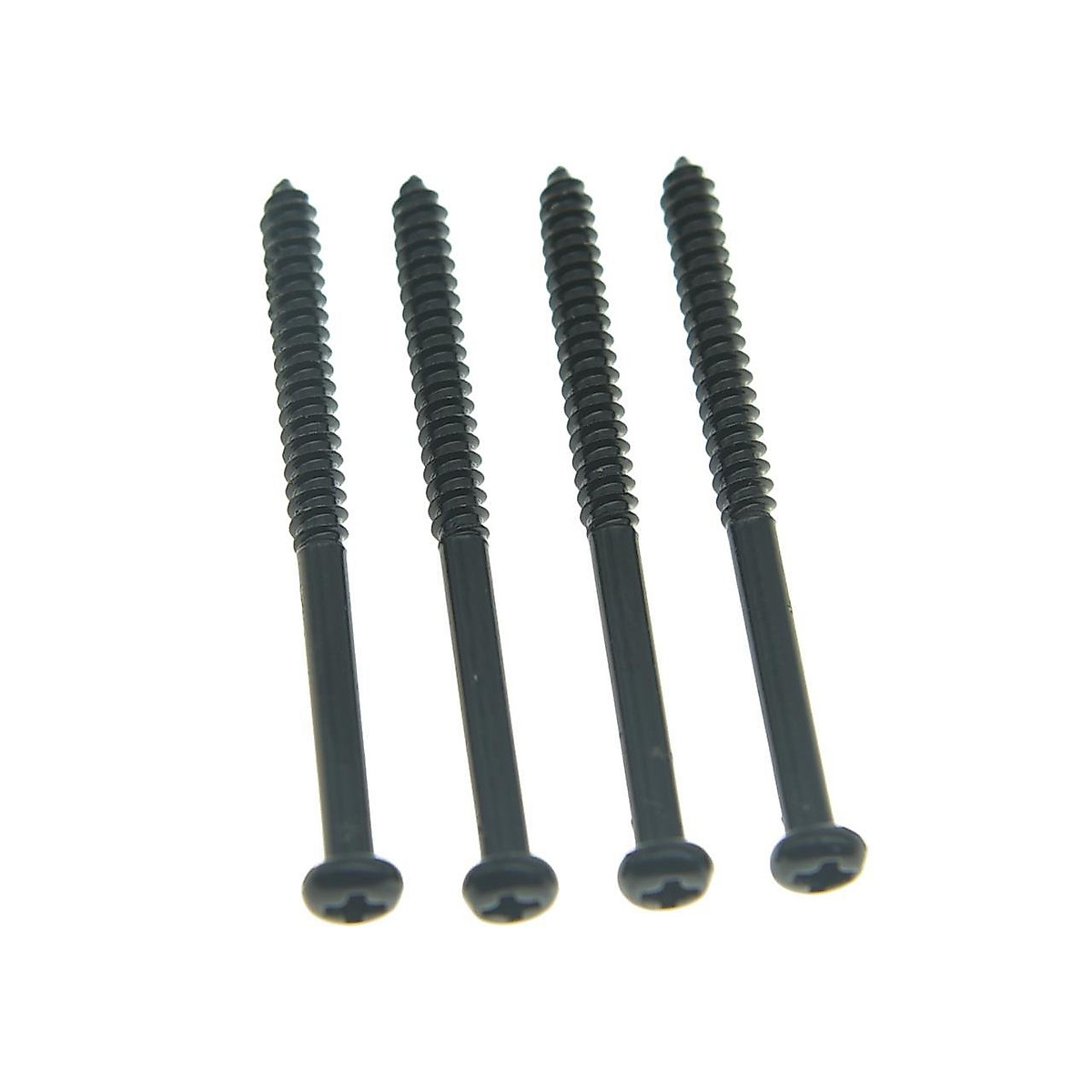 Dopro Pack of 20 Bass Guitar Pickup Mounting Screws Pickup Springs for Precision P Bass or J Bass or P90 Soap Bar Pickups Black