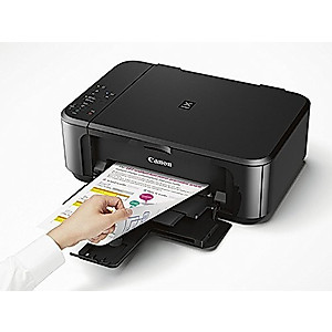 Canon PIXMA MG3620 Wireless All-In-One Color Inkjet Printer with Mobile and Tablet Printing, Black (Renewed)