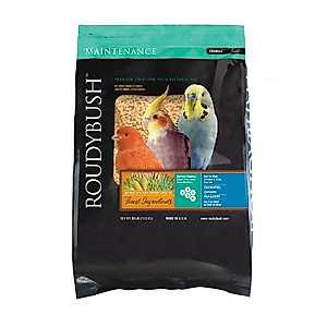 RoudyBush Daily Maintenance, Crumbles Bird Food, 25-Pound