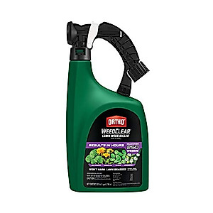 Ortho WeedClear Lawn Weed Killer Ready to Spray3 - Dandelion & Clover Killer, Also Kills Chickweed, Dollarweed & More, Weed Control for Lawns, Use on Southern Grasses, Kills to the Root, 32 oz.