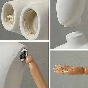 Mannequin Display Stand Tailoring Accessories Seamstress Mannequin Torso Clothing Shop Window Display Mannequin ( Size : Small ) ( )