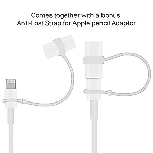 Apple Pencil Replacement Cap- Tranesca Aluminum Replacement Cap for Apple Pencil (3 in a Pack) Gold,Rose Gold,Silver- Not Magnetically Clasped