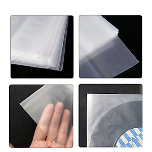 BUBM 50 pieces Inner LP Vinyl Record Sleeves Antistatic – 12 Inch Protective Vinyl Cover Sleeves