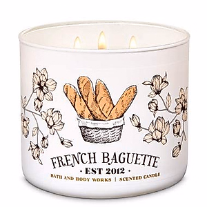 Bath & Body Works French Baguette Scented 3-Wick Candle 14.5 oz