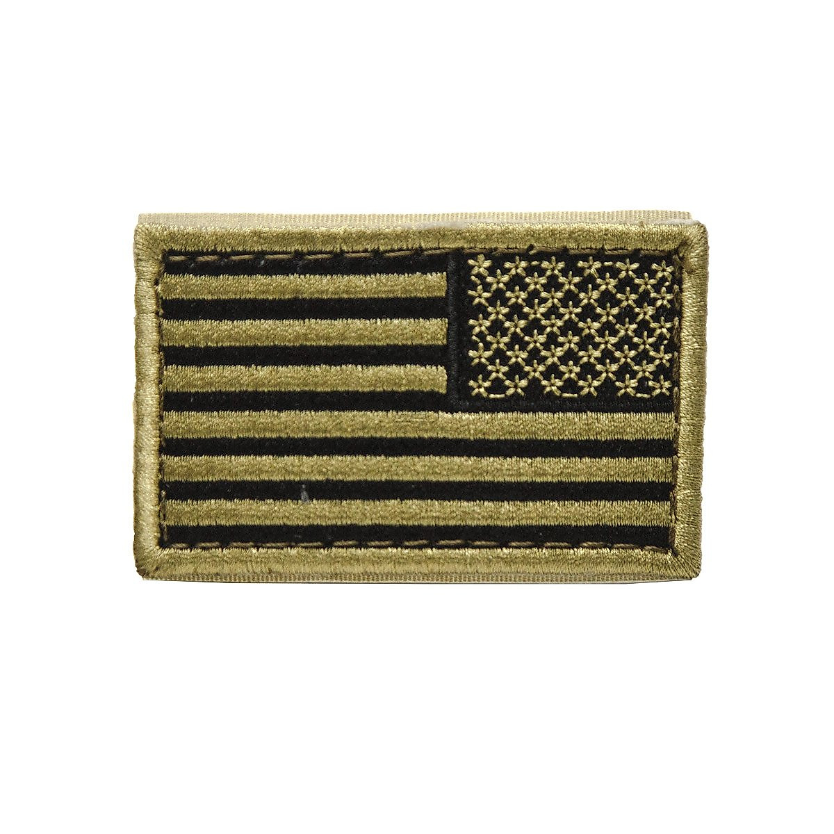 Condor Outdoor Us Flag Patch Reverse Color- Tan (6 Pack)