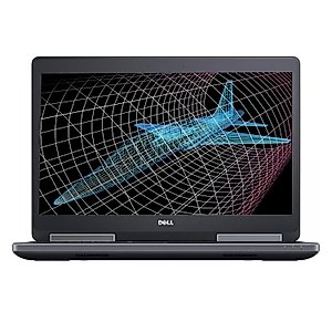 Dell Precision 7520 15.6 inches FHD with Intel Core i7 6820HQ 2.7GHz (16GB DDR4 RAM, 512GB SSD Storage) Windows 10 Pro 64Bit, HMDI (Renewed)