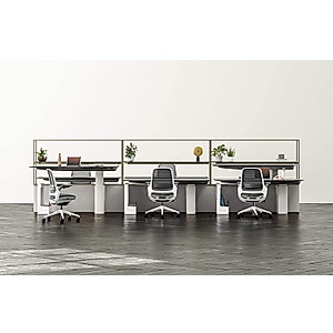 Steelcase Series 1 Work Office Chair - Licorice, Hard Floor Casters