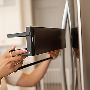 Magnetic Spice Racks for Refrigerator- Spice Rack Organizer with Iron Paper Towel Holder