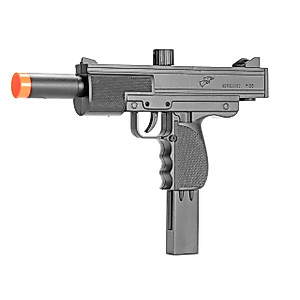 BBTac Airsoft SMG Spring Gun Loaded 250 Fps and 18 Rd Clip Airsoft Submachine Gun