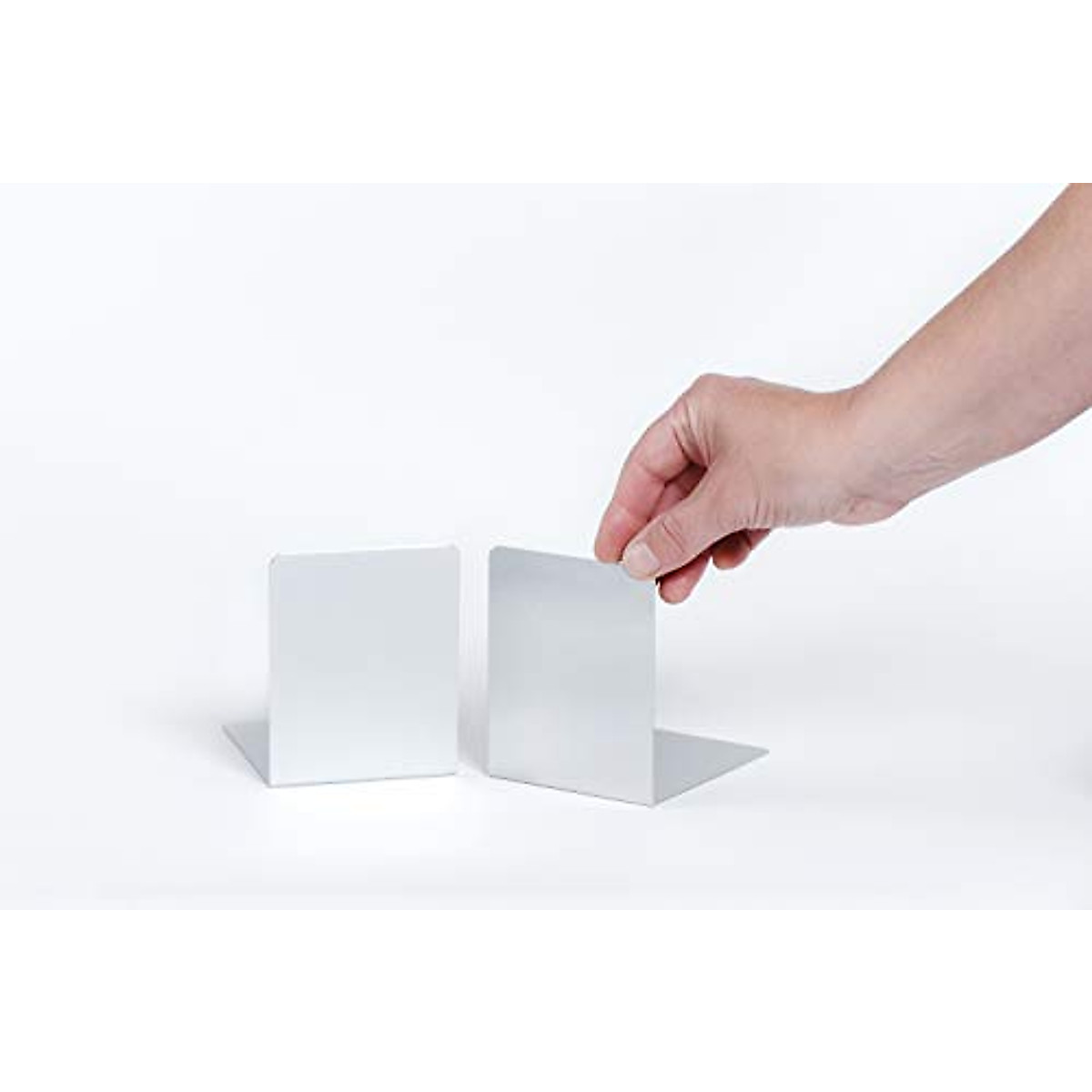 Maul 10 x 8 x 10 cm Aluminium Book Ends