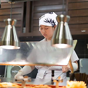 YARNOW Japanese Sushi Chef Hat Waiter Cook Chef Cap Skull Cap for Home Kitchen Restaurants (B)