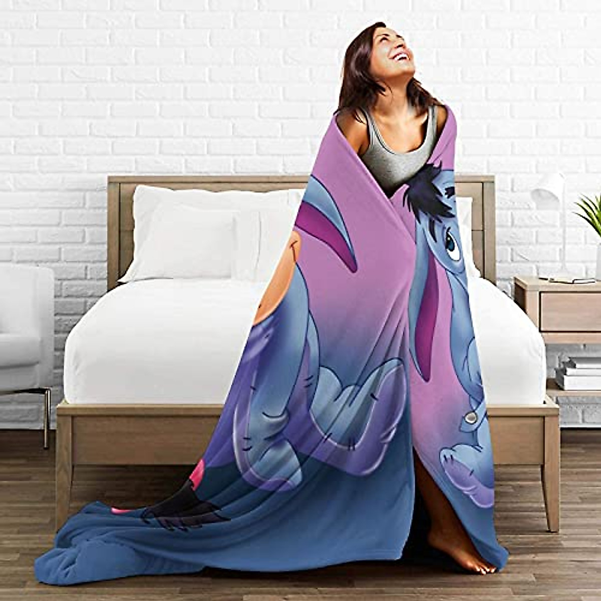 DaihAnle Soft and Warm Throw Blanket Ultra-Soft Micro Blanket Plush Bed Couch 50"x40"