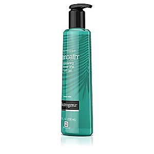Neutrogena Rainbath Replenishing and Cleansing Shower and Bath Gel, Moisturizing Body Wash and Shaving Gel with Clean Rinsing Lather, Ocean Mist Scent, 8.5 fl. oz