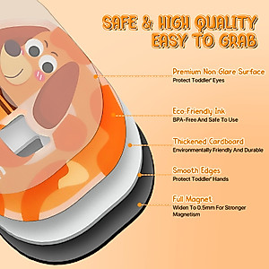 Easter Basket Stuffers for Toddler, Alphabet Magnets, ABC Learning Toys for Kids Ages 3-5, Magnetic Alphabet Letters, Fridge Magnets for Toddlders 3 4 5 Years Old