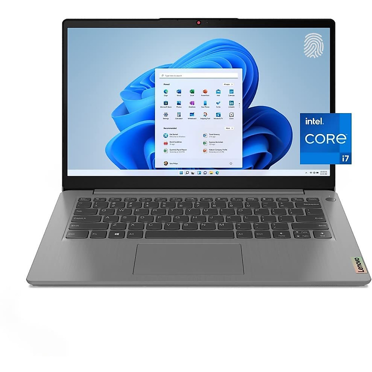Lenovo 2023 Newest IdeaPad 3 Laptop, 14 Inch FHD IPS Display, Intel Core i7-1165G7 Quad-core, 20GB RAM, 1TB PCIe SSD, Intel Iris Xe Graphics, Fingerprint, Wi-Fi 6, Windows 11 Home, Arctic Grey