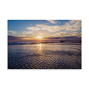 Trademark Fine Art Cool Ripples by Chris Moyer, 16x24-Inch Fine Art, Multicolor