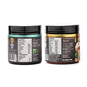 King Kanine Health Bundle: Strong Plus Hemp Protein & Probiotics & 7 Mushroom Blend & Chia Seeds - Natural Ingredients, Joint & Immune Support, Omega-3, Anti-Inflammatory, Safe for Dogs & Cat