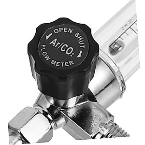 OUNONA Barometer Flowmeter Tube Flowmeter Argon Air Flow Meter Argon Flowmeter Argon Gas Flow Meter Measurement Flowmeter Regulator Carbon Dioxide Flowmeter Plastic Transparent