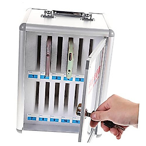 MAGICLULU Mobile Phone Safe Metal Storage Cabinet Lockers for Employees Metal Storage Shelves Cell Phone Storage Box Storage Box for Mobile Phone Locker Storage Cabinet for Classroom Metal