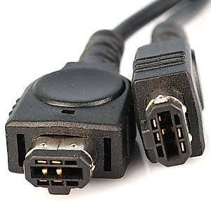 traderplus 2Pcs GBA SP Link Cable 2 Player Game Link Connect Cable Cord Compatible for Nintendo Gameboy Advance and SP