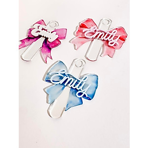 Glam Celebration Name Plate 40oz, 30oz, 20oz, Cup Accessories Name Plate for Lid 20oz, 30oz and 40oz, Personalized Name Plate, Acrylic Tumbler Name Plate, Cup Name Plate