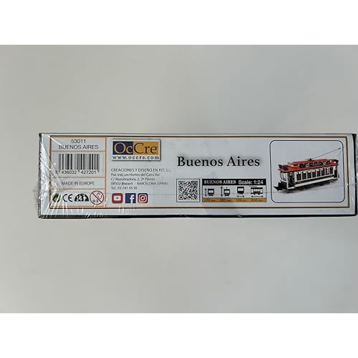 Occre Buenos Aires Tram Scale 1:24