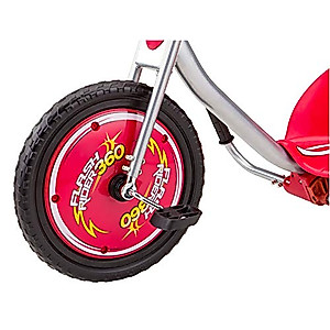 Razor 360 Caster Trike for Kids Ages 6+ - Replaceable Spark cartridges, Lightweight, MX Style Handlebars, for Riders up to 160 lbs