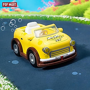 POP MART Spongebob Sightseeing Car Blind Box Figures, Random Design Box Toys for Modern Home Decor, Collectible Toy Set for Desk Accessories, 1PC