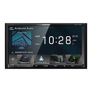 Kenwood DMX706S Digital Media Receiver with Wired CarPlay (Renewed)
