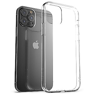 Encased Showcase Series Designed for iPhone 12 PRO MAX Belt Clip Case with Holster (Slim Fit) Transparent Back Protective Cover (2020 Release)