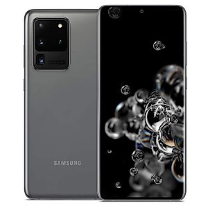Samsung Galaxy S20 Ultra 5G Factory Unlocked New Android Cell Phone US Version, 128GB of Storage, Fingerprint ID and Facial Recognition, Long-Lasting Battery, Cosmic Gray