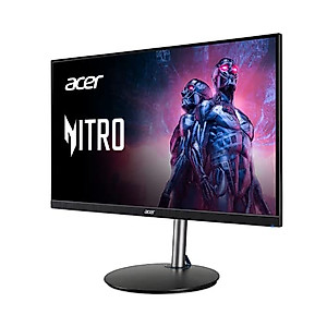 Acer Nitro XFA243Y Sbiipr 23.8” Full HD (1920 x 1080) VA Gaming Monitor | AMD FreeSync Premium Technology | 165Hz Refresh Rate | 1ms VRB | HDR 10 | 1 Display Port 1.2 & 2 HDMI 2.0 Ports,Black