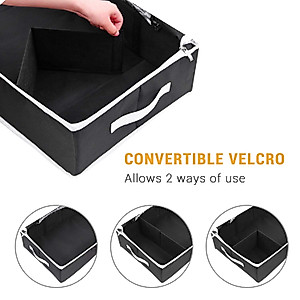 Ohuhu Wrapping Paper Storage Containers, Gift Wrap Organizer, Wrapping Paper Holder, 600D Oxford Cloth Tear-Resistant and Waterproof, 40.5'' Fits 18-24 Standers Rolls (Black)