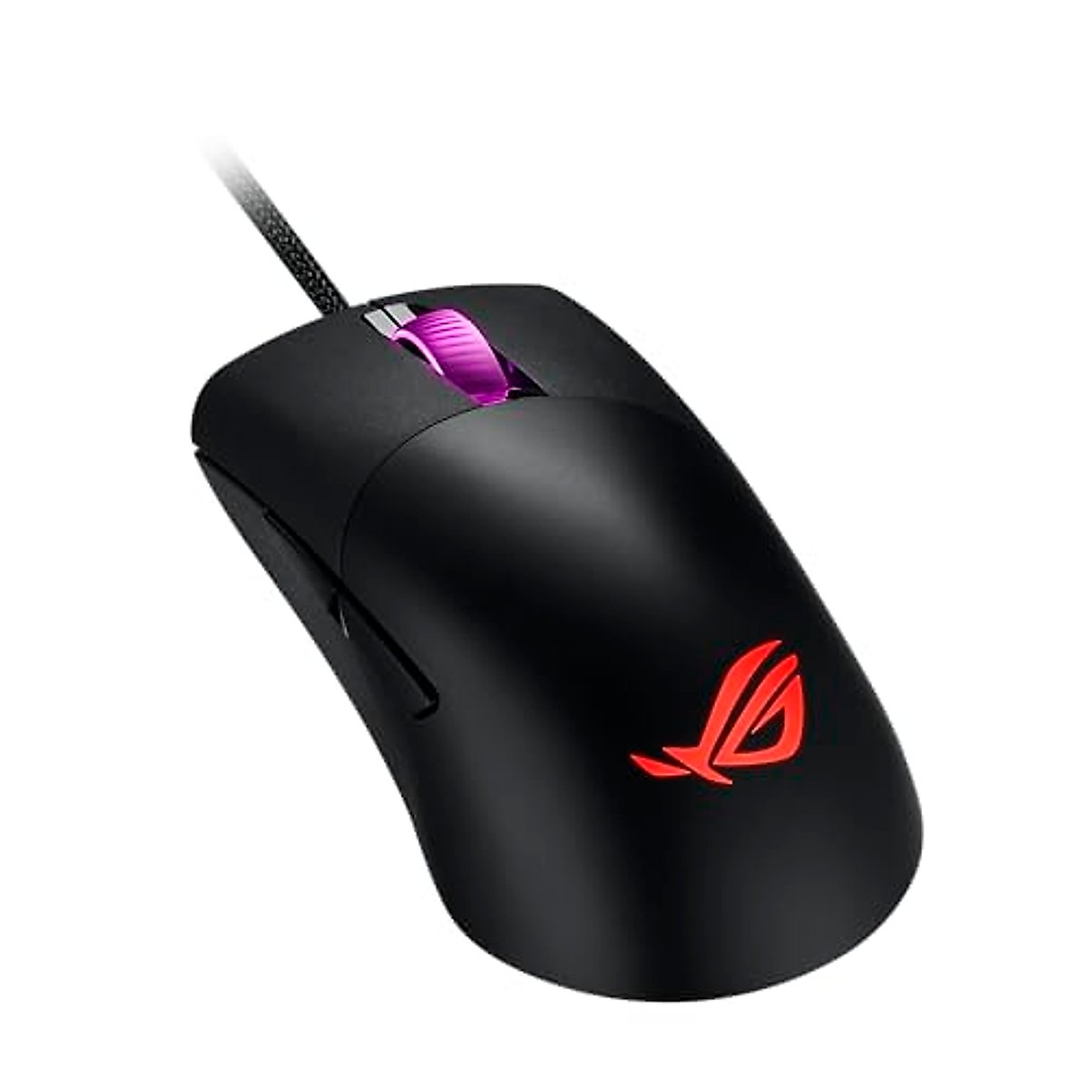 ASUS ROG Keris Lightweight FPS Optical Gaming Mouse with ROG Paracord Soft Cable, Specially-Tuned ROG 16,000 dpi Sensor, Exclusive Push-fit Switch Socket Design, PBT L/R Keys