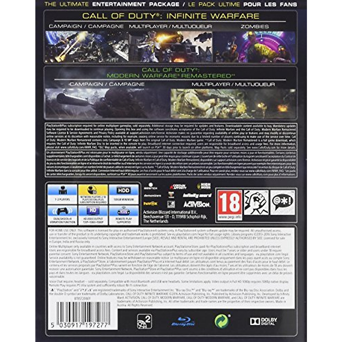 Activision Call of Duty Infinite Warfare Legacy Edition (PS4)